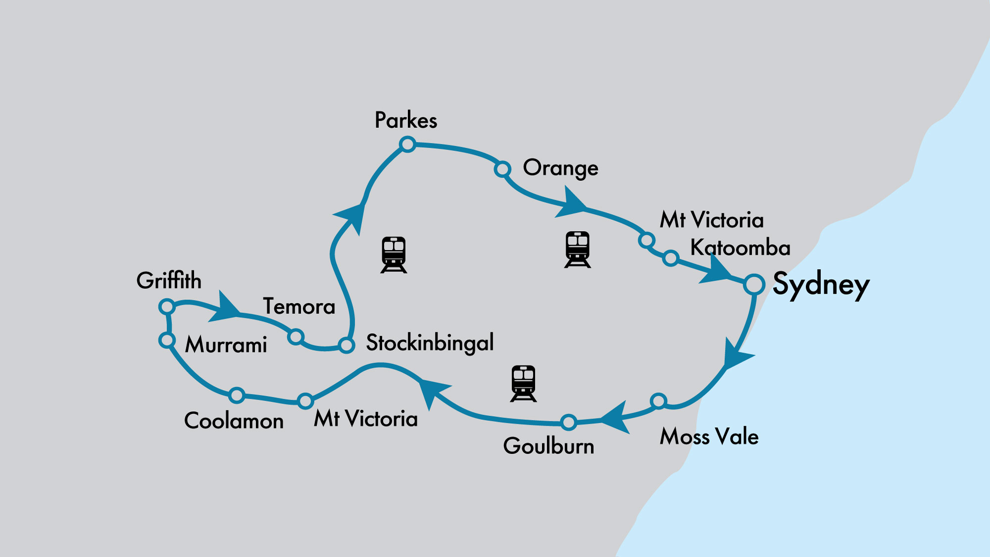 Riverina Rail Tour - 24 September 2023 | Holidays of Australia & the ... Riverina Rail Tour - 24 September 2023 | Holidays of Australia & the ...